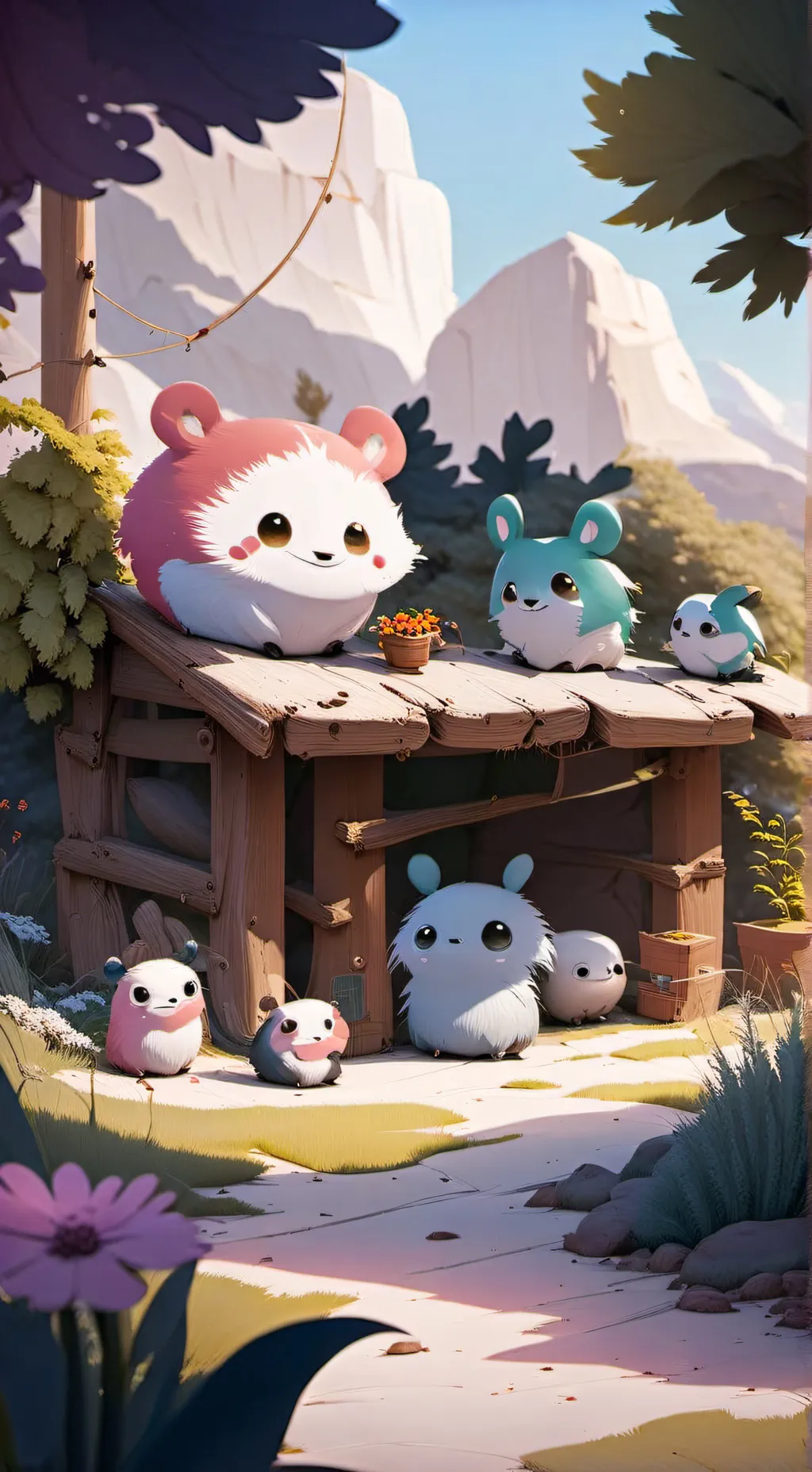 Chat with smiling critters - text or voice, Enjoy AI Chat Free & Safe