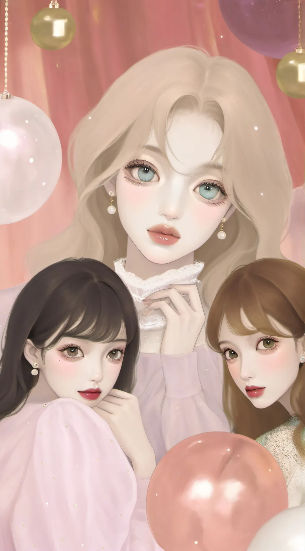 Talkie Profile Sus Women Trio | Talkie AI