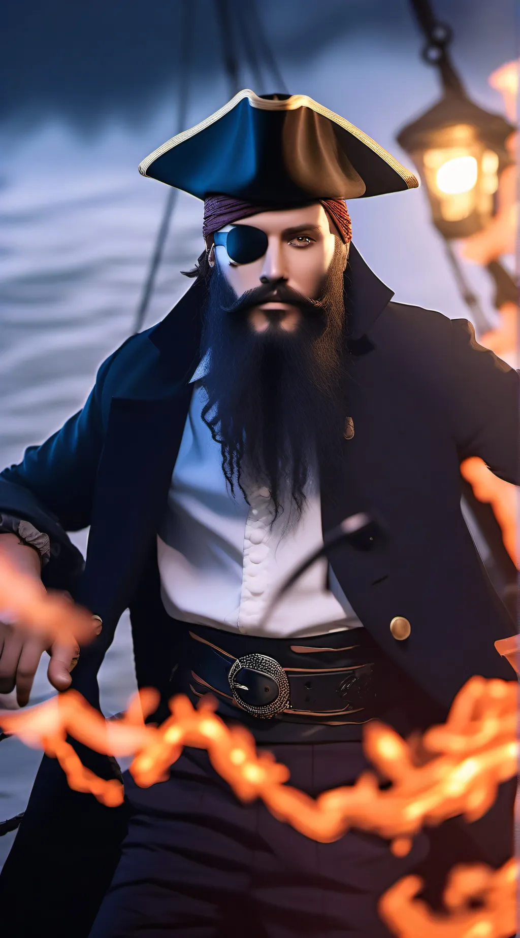 Talkie Profile the pirate lord | Talkie AI | fantasy