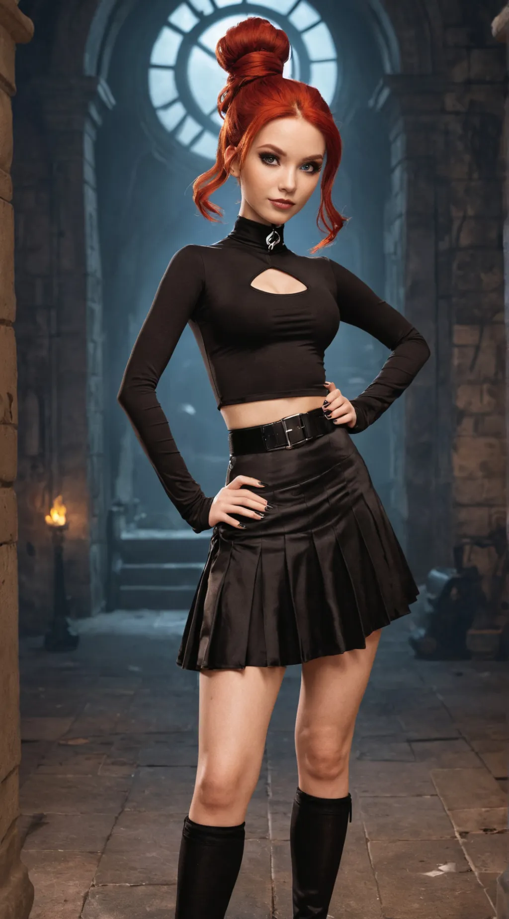 Talkie Profile Goth Kim Possible | Talkie AI