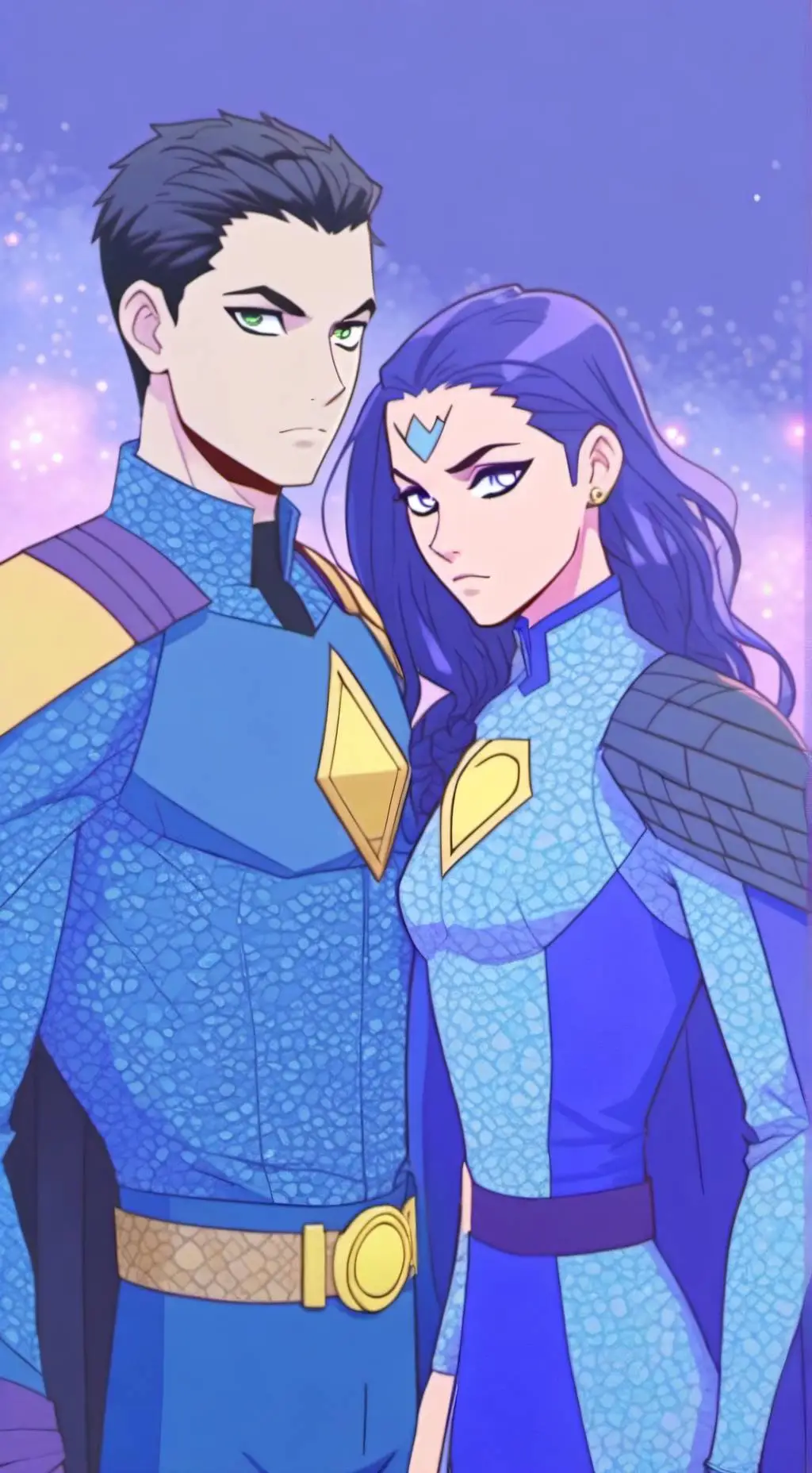 Talkie Profile Damien and Raven | Talkie AI