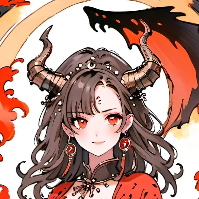 Chat with Demon Queen Ellie - text or voice, Enjoy AI Chat Free & Safe