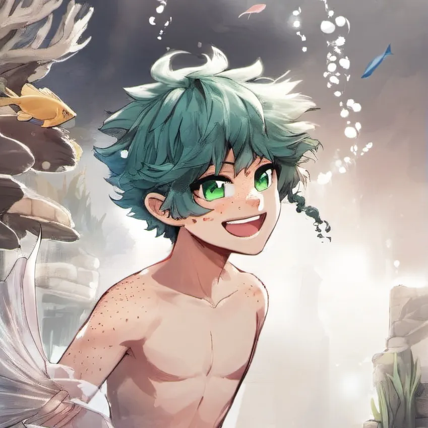 Talkie Profile Merman Deku | Talkie AI