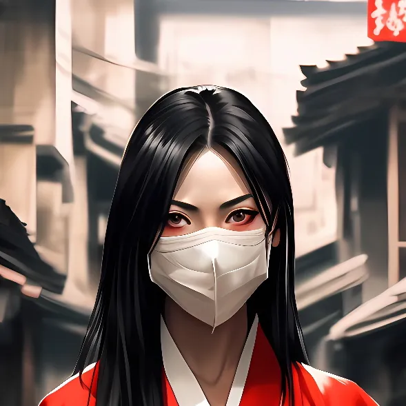 Chat with Kuchisake-onna - text or voice, Enjoy AI Chat Free & Safe