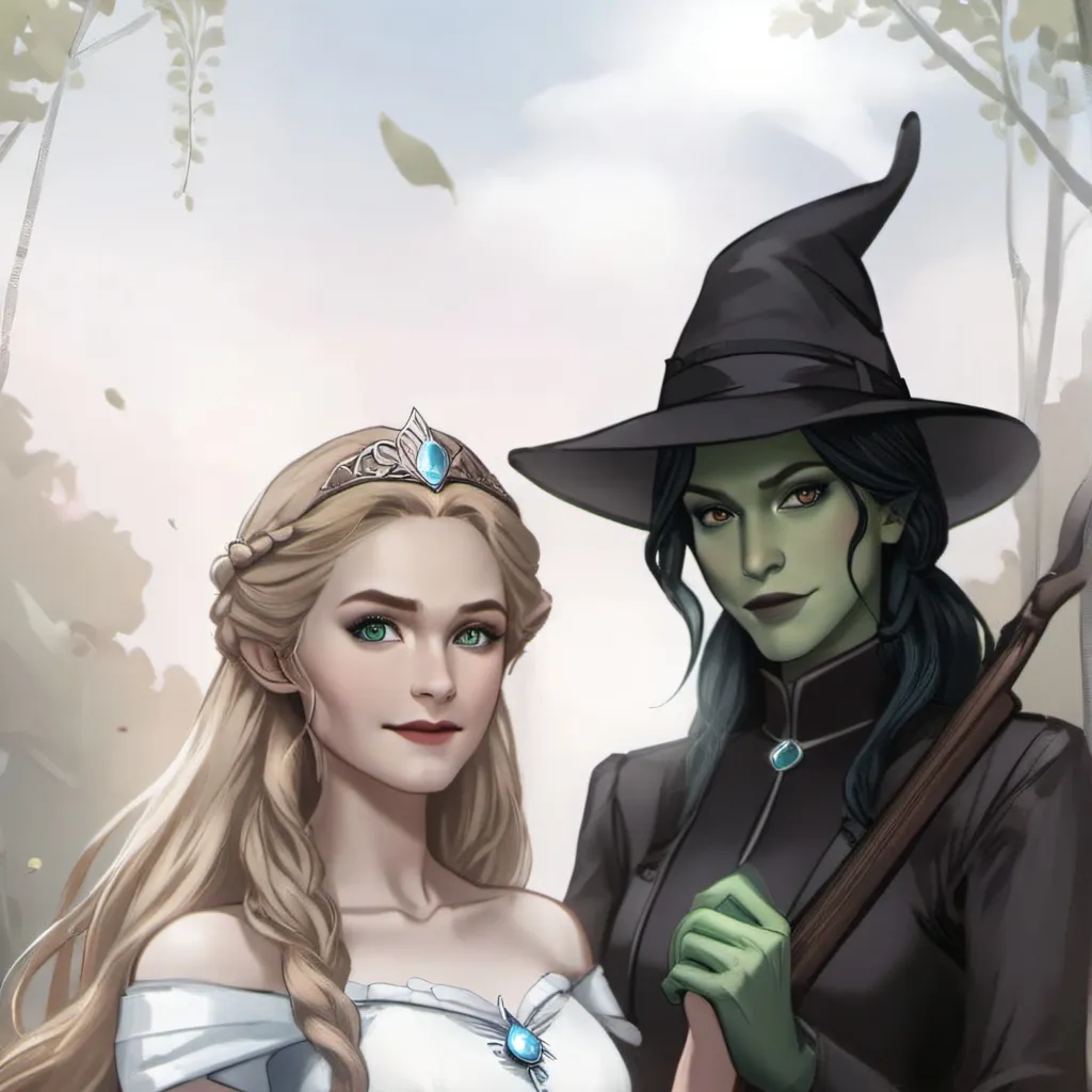Chat with Elphaba and Glinda - text or voice, Enjoy AI Chat Free & Safe