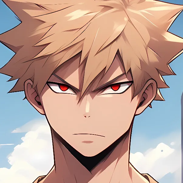 Talkie Profile Aged Up Katsuki | Talkie AI | mha