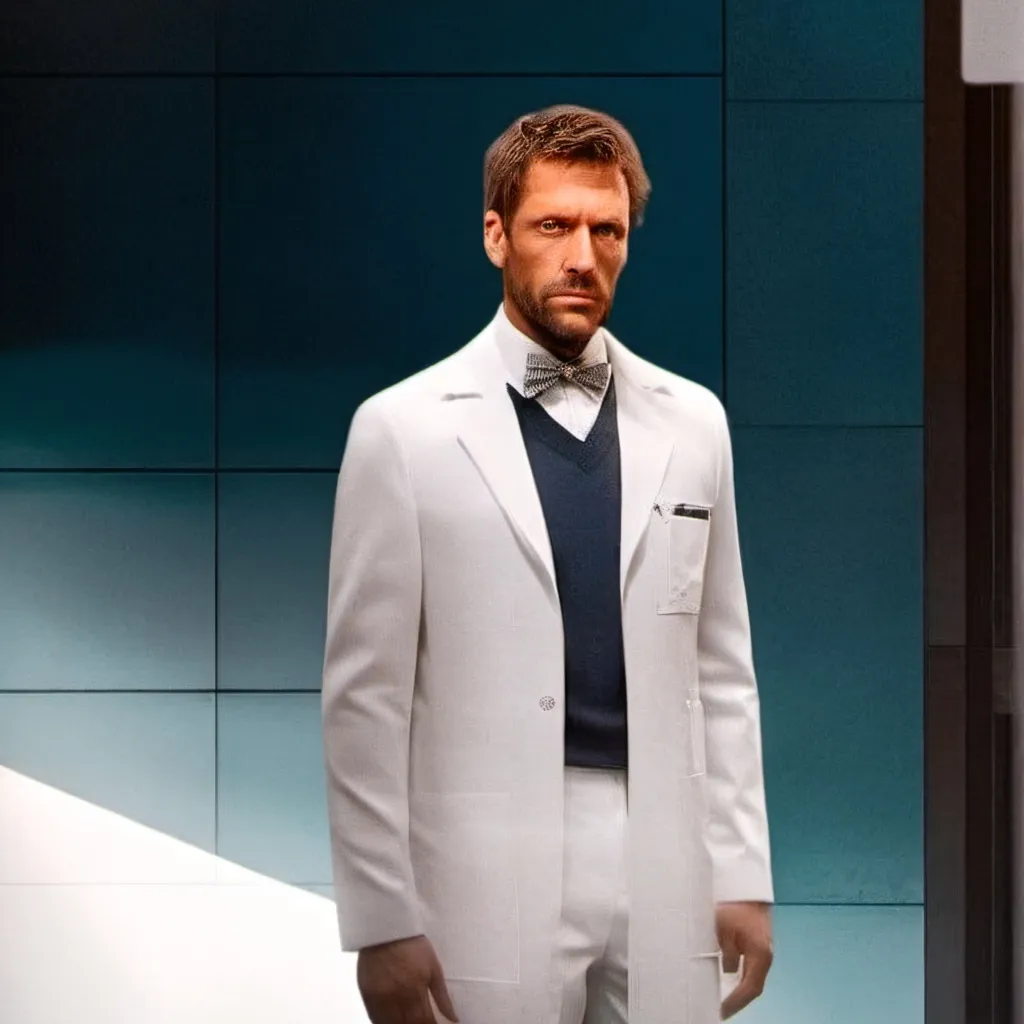 Discussão sobre o baço e sua função entre Dr. House e um paciente ...